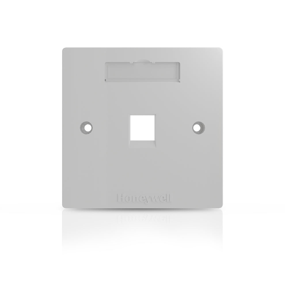 Square Face Plate (86x86) UTP/STP - Single Port (NS) – Honeywell Connection