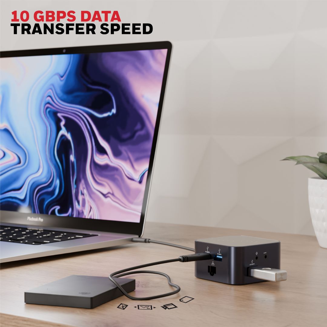 Type C Docking Station - 12 in 1 | Buy best Laptop Essentials ...