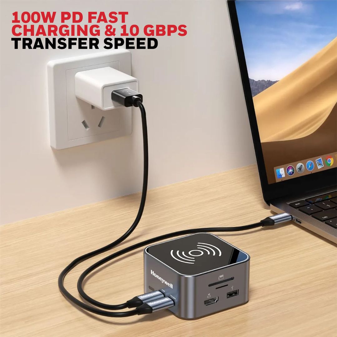 Type C Docking Station - 12 in 1 | Buy best Laptop Essentials ...