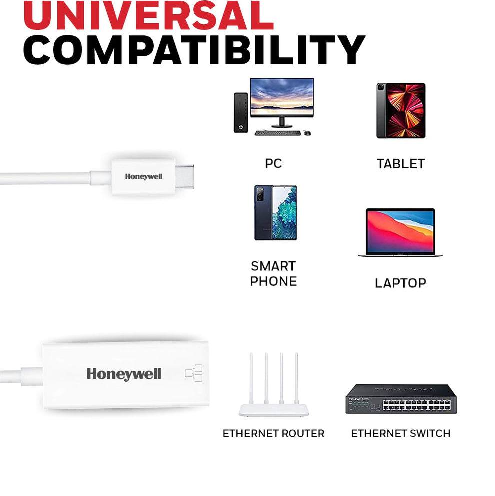Type C to Gigabit Ethernet Adapter | Buy best Adapters – Honeywell ...