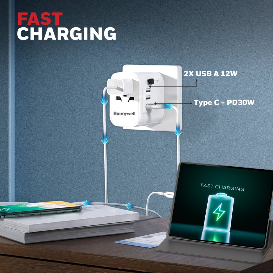World Travel Adapter – Honeywell Connection